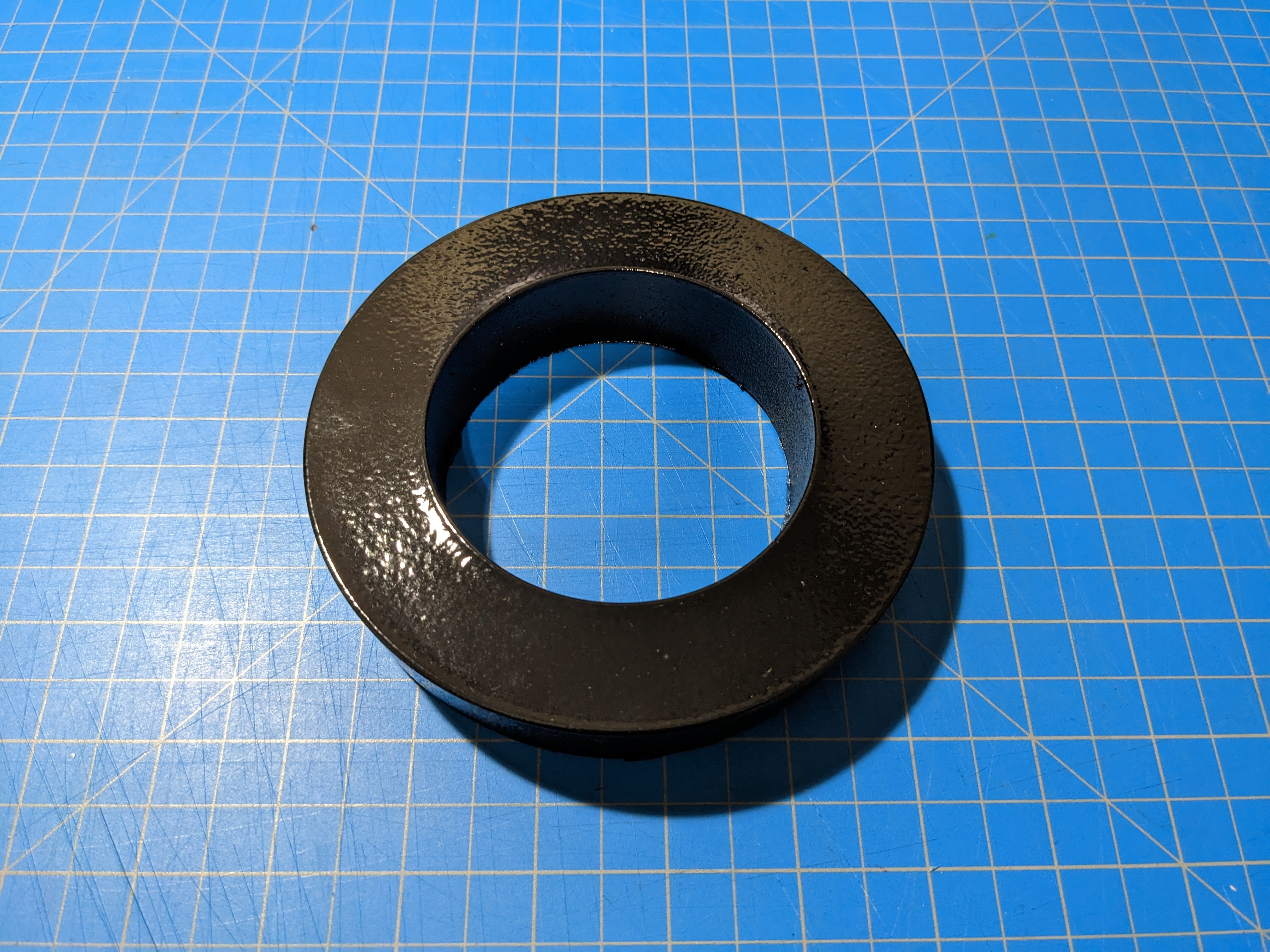 Sorbothane Vibration Isolation Washer/Ring - 5" Dia x 1" Thick - Ureth